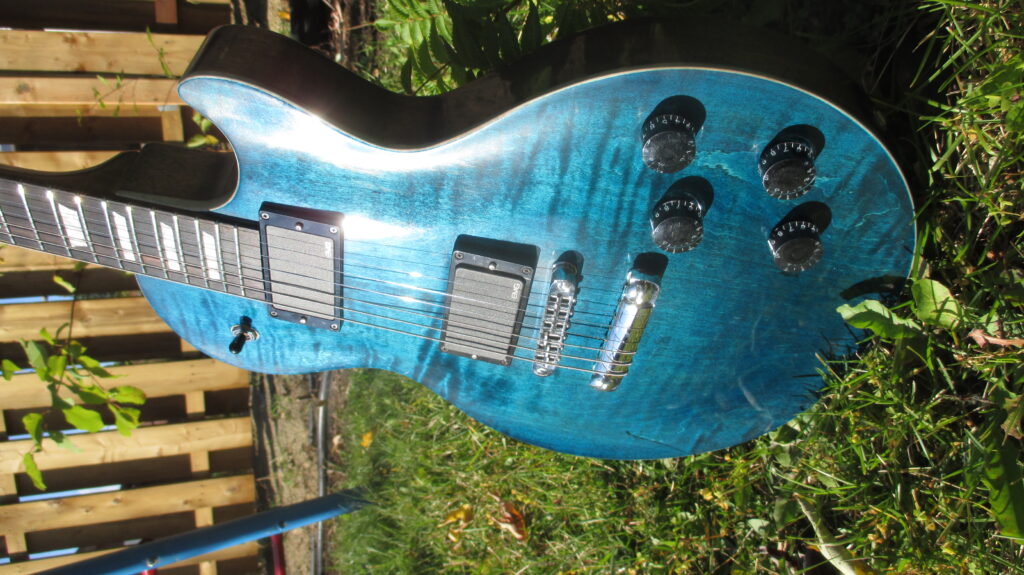 Blue Single Cut! - | Precision Guitar Kits