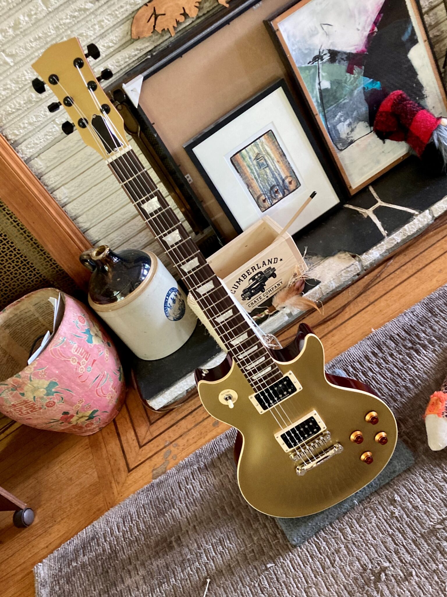 59 CARVED TOP OFFSET DC CUSTOM - | Precision Guitar Kits